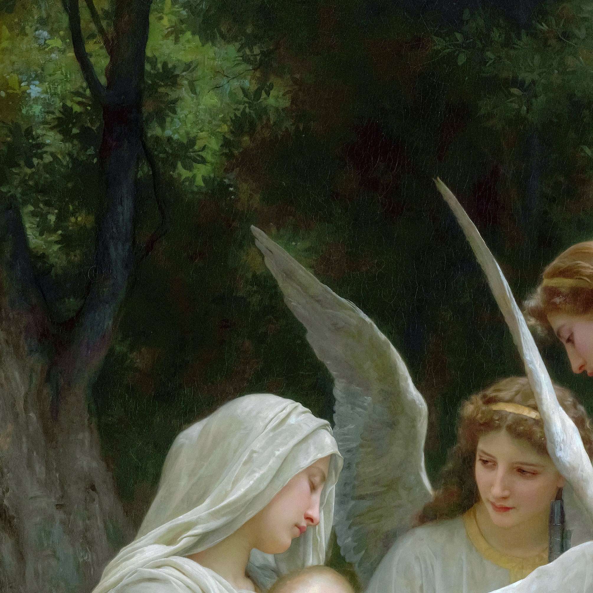William-adolphe Bouguereausong of the Angels 1881art - Etsy UK