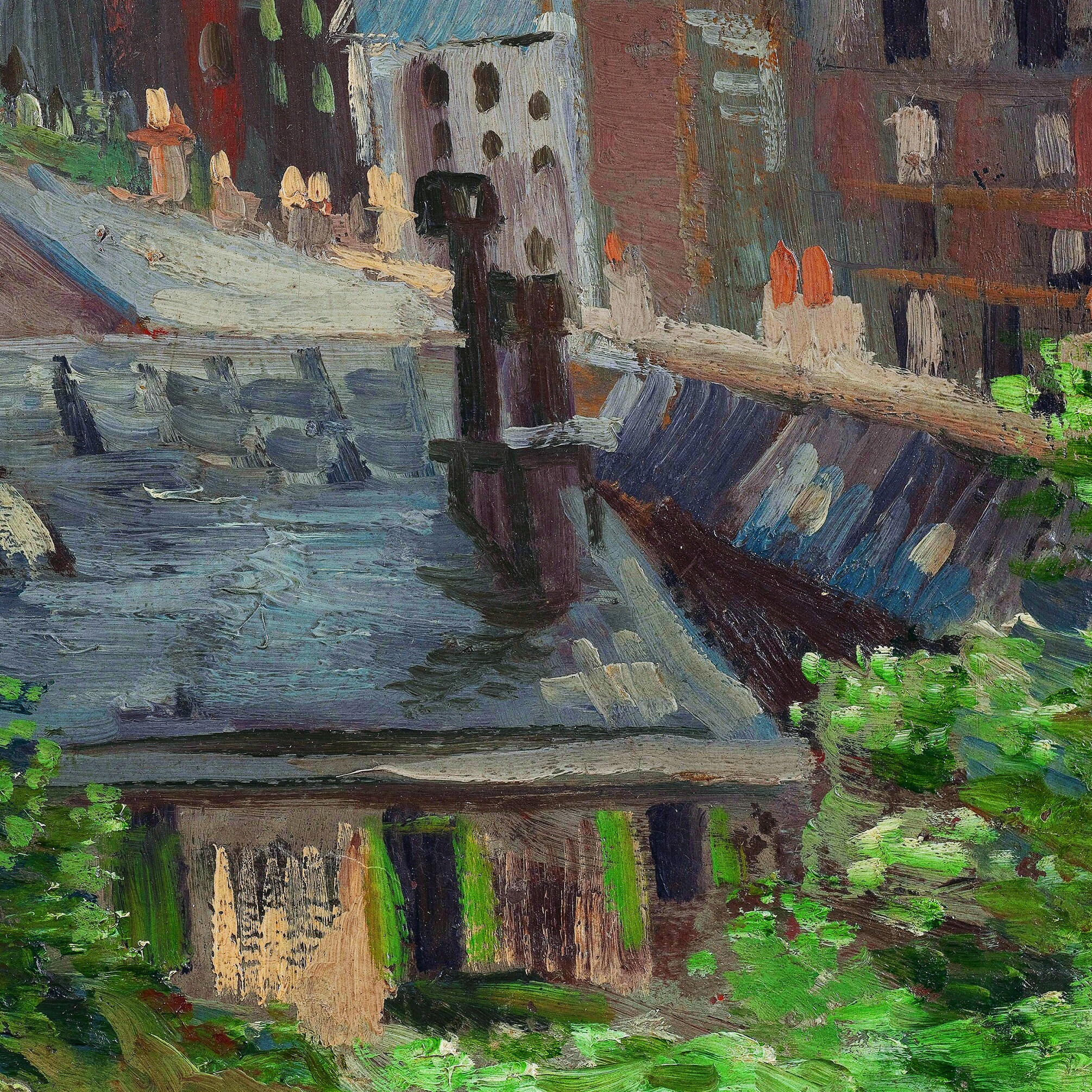 Vincent Van Gogh,view From Vincent's Studio,art Prints,vintage Art ...