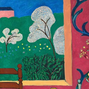 Henri Matisse, De rode kamer, Harmonie in rood, kunst prints, Vintage ...