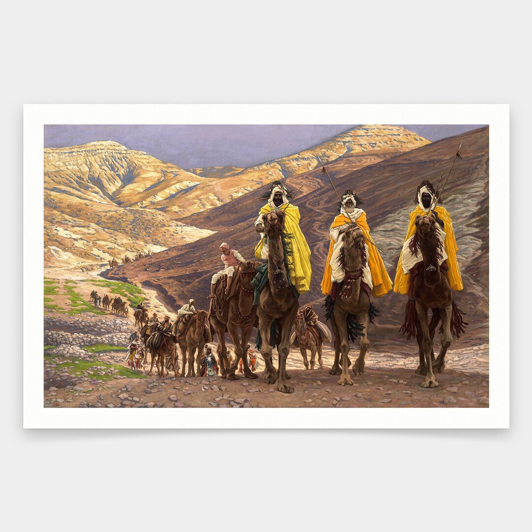 James Tissot,journey of the Magi,art Prints,vintage Art,canvas Wall Art ...