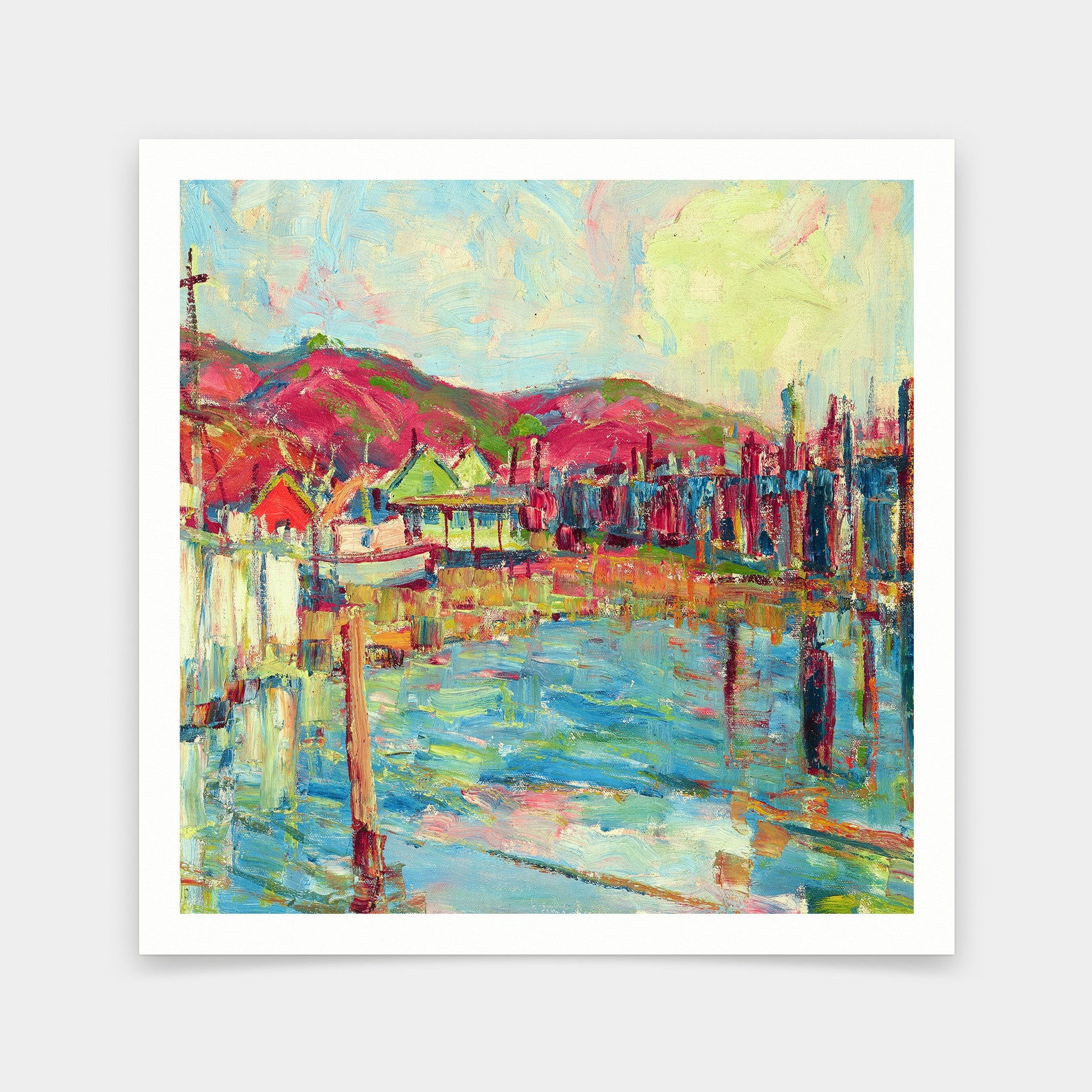 Selden Connor Giletiburonart Printsvintage Artcanvas Wall - Etsy