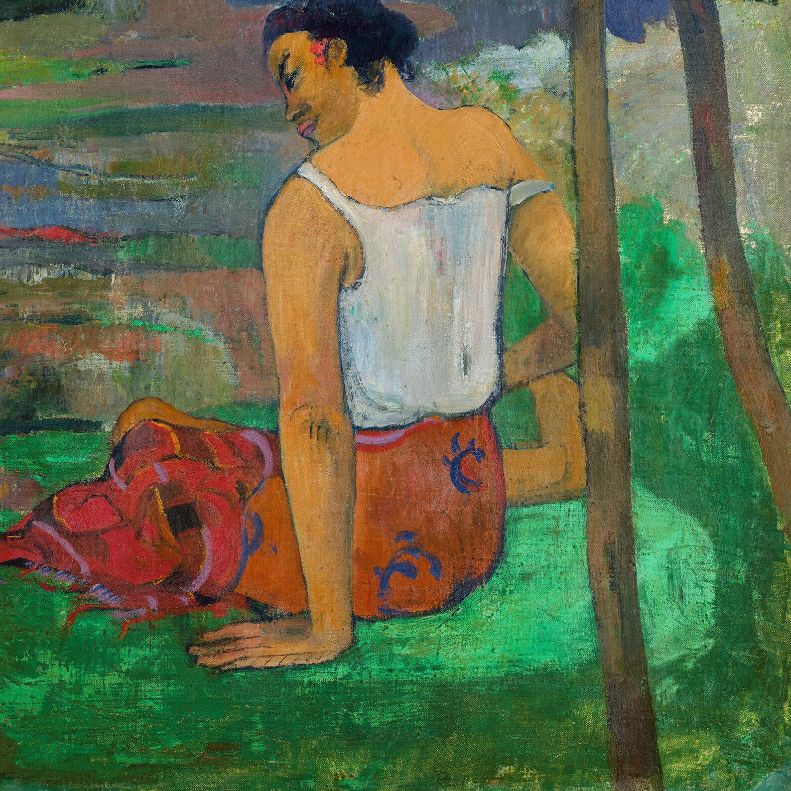 Paul Gauguin,conversation,les Parau Parau,1891,art Prints,vintage Art ...