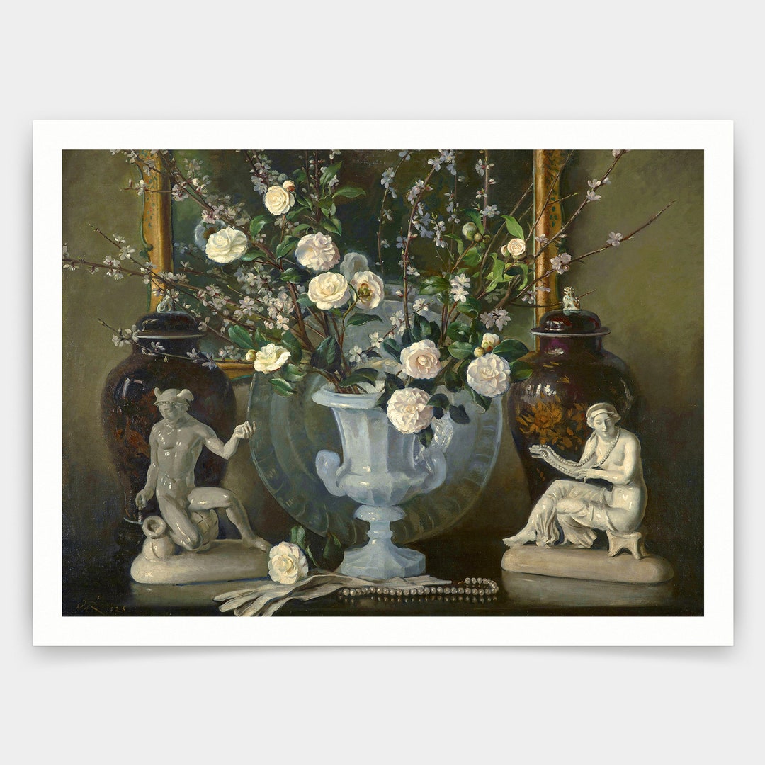 William Bruce Ellis Ranken,still Life, Black and White,art Prints ...