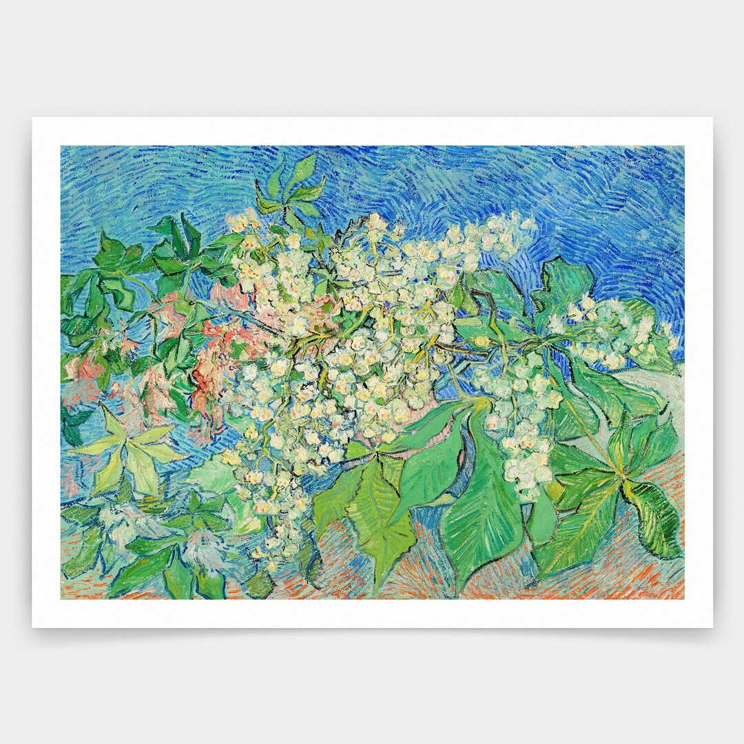 Vincent Van Gogh,branches De Marronnier En Fleur,art Prints,vintage Art ...