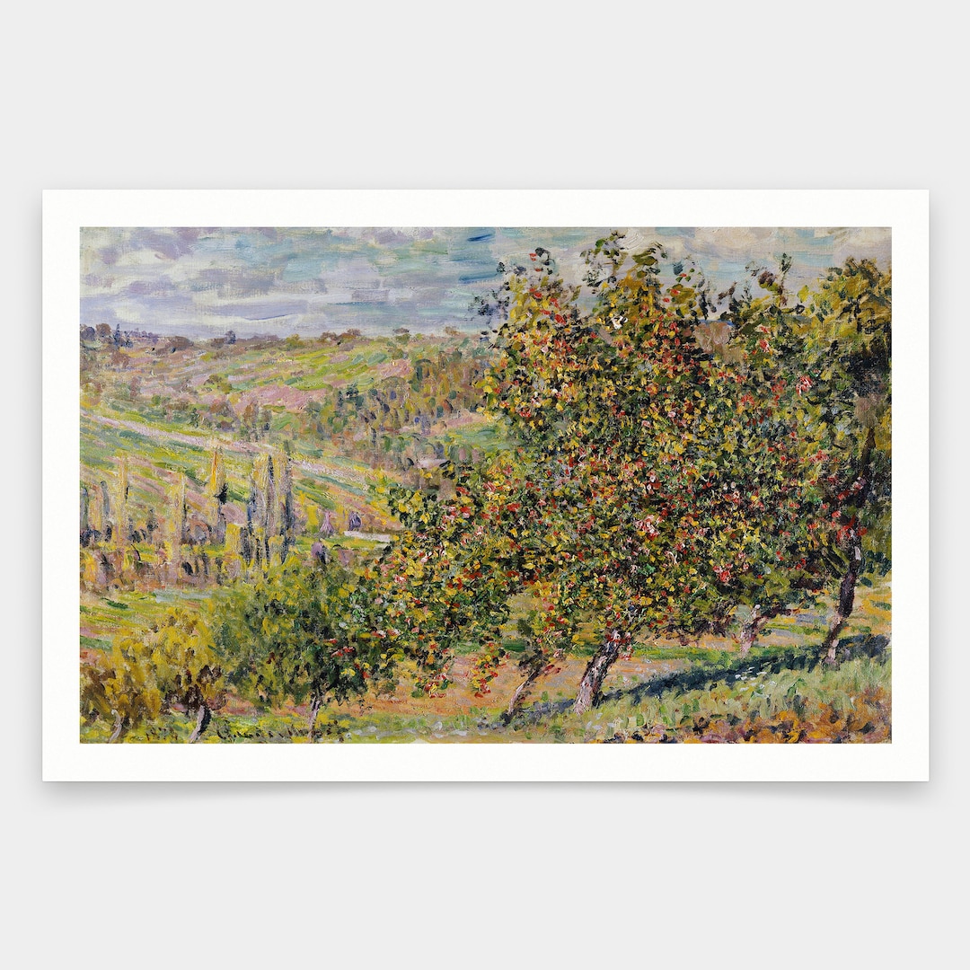 Claude Monet,apple Blossom,art Prints,vintage Art,canvas Wall Art ...