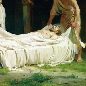 Carl Bloch,burial of Jesus,art Prints,vintage Art,canvas Wall Art ...