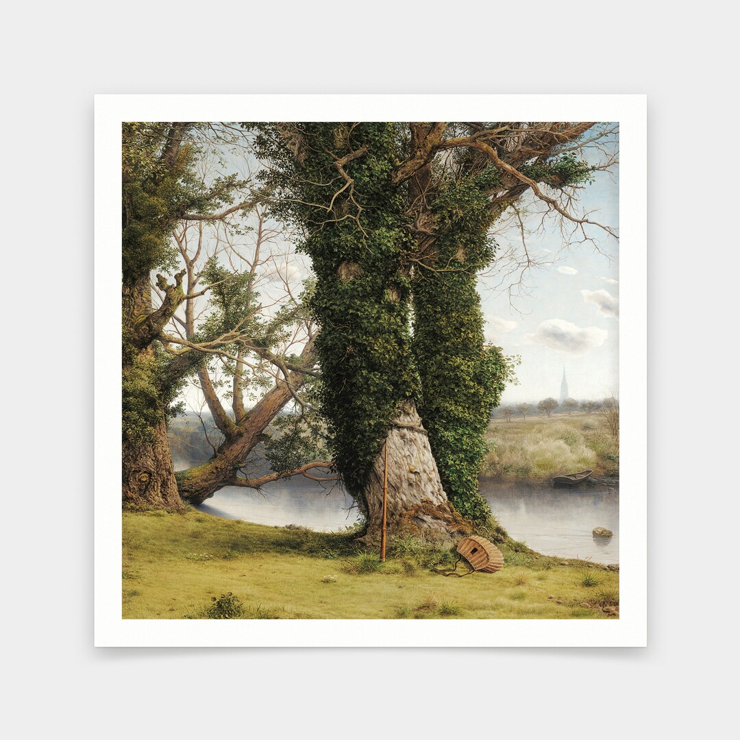 William Dyce,george Herbert at Bemerton,art Prints,vintage Art,canvas ...