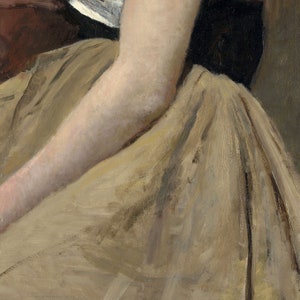 Jean-baptiste-camille Corot,interrupted Reading,art Prints,vintage Art ...