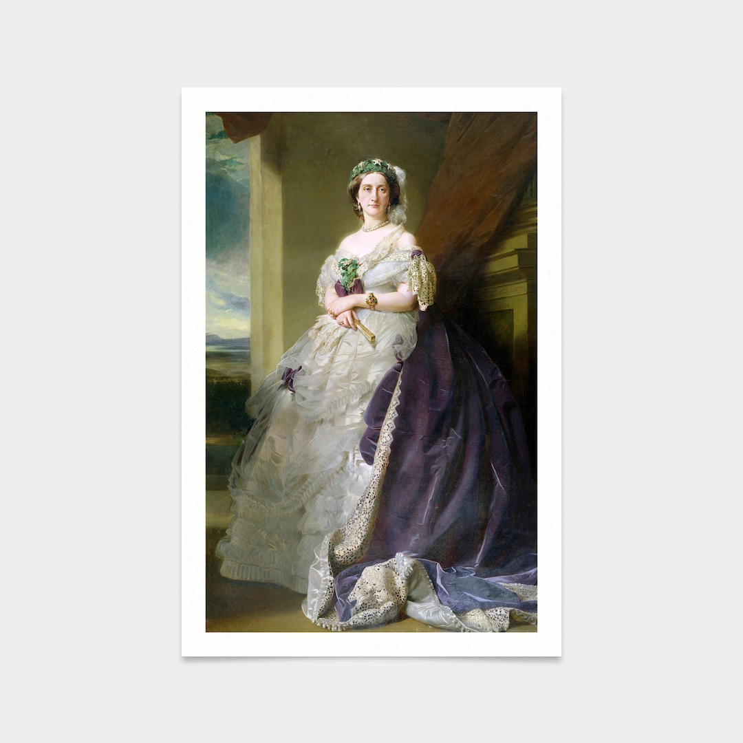 Franz Xaver Winterhalter,portrait of Lady Middleton 1824-1901,1863 ...