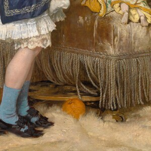 Franz Verhas,inconsolable,two Children,art Prints,vintage Art,canvas ...