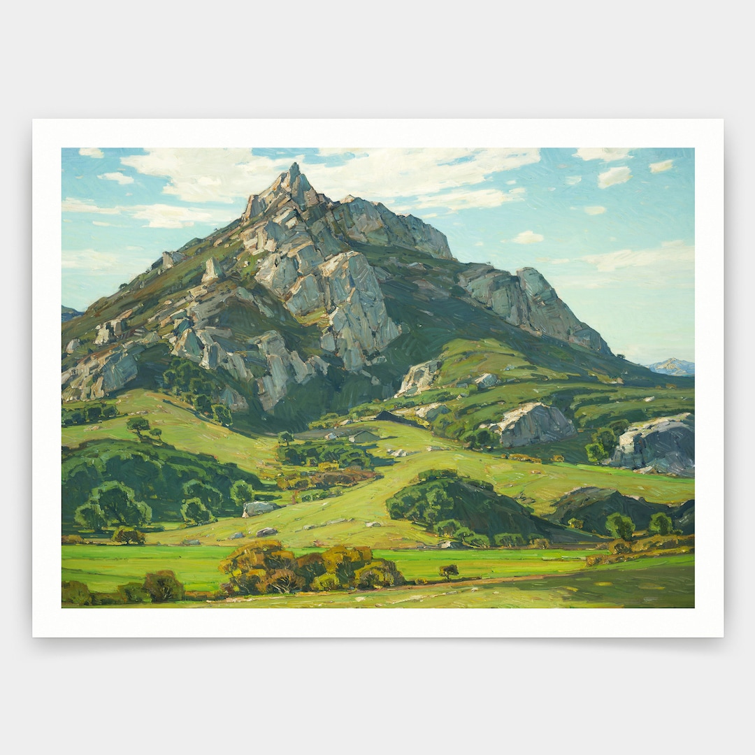 William Wendt,where Nature's God Hath Wrought,art Prints,vintage Art ...