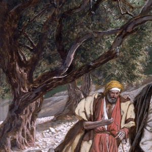 James Tissot,the Disciples on the Road to Emmaus,art Prints,vintage Art ...