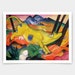 Franz Marc,yellow Cow,art Prints,vintage Art,canvas Wall Art,famous Art ...