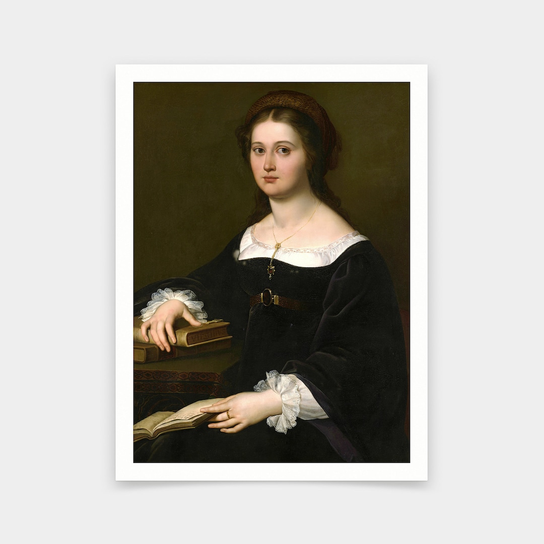 Filippo Agricola,ritratto Di Costanza Monti Perticari,woman Portrait ...