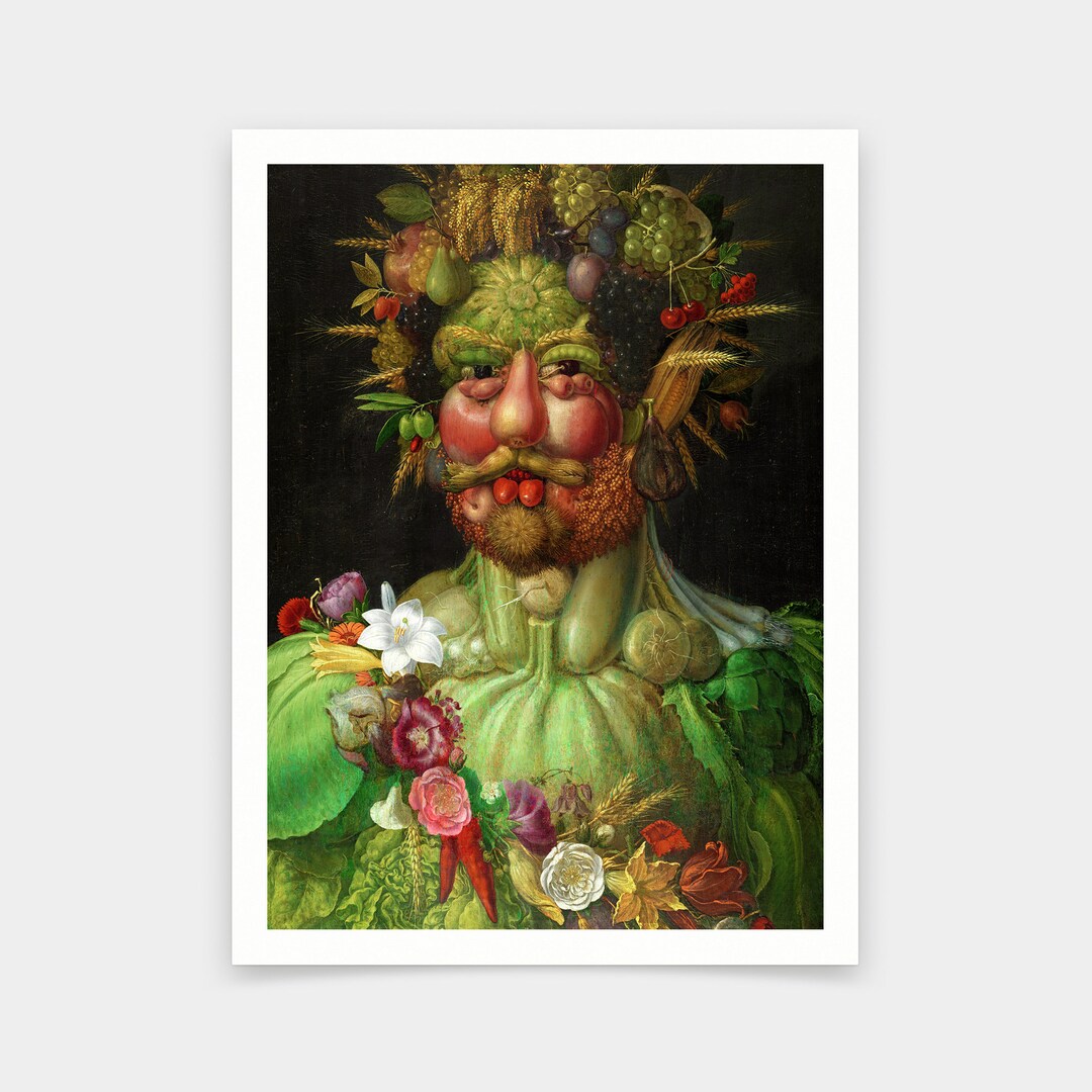 Giuseppe Arcimboldo,rudolf II of Habsburg as Vertumnus, 1590,art Prints ...