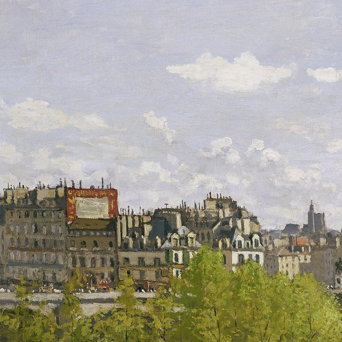 Claude Monetquai Du Louvre in Parisart Printsvintage - Etsy