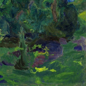 Thorvald Erichsen,wooded Landscape,green Forest Art, Tropical Rain ...