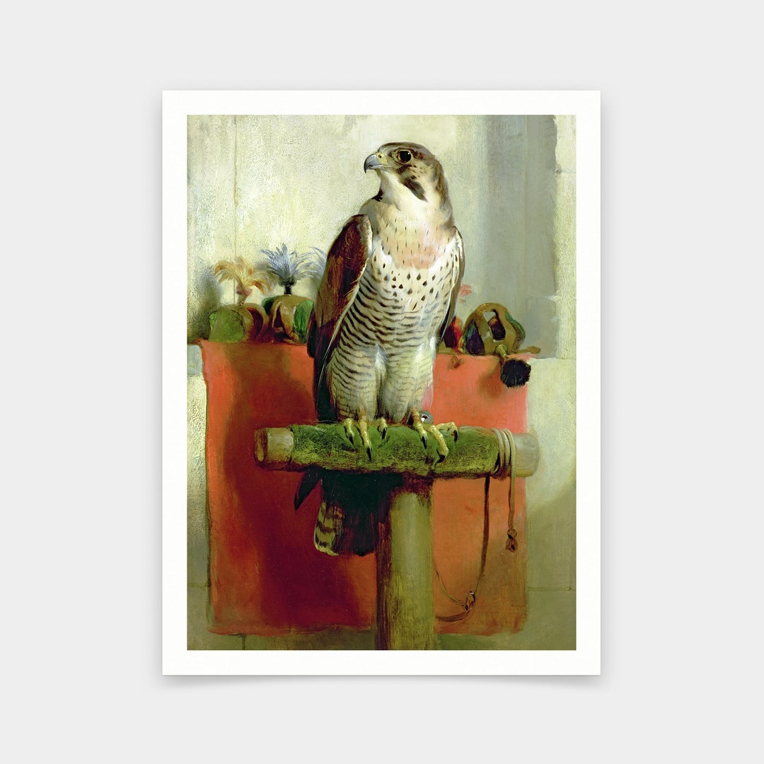 Sir Edwin Henry Landseer,falcon,art Prints,vintage Art,canvas Wall Art ...