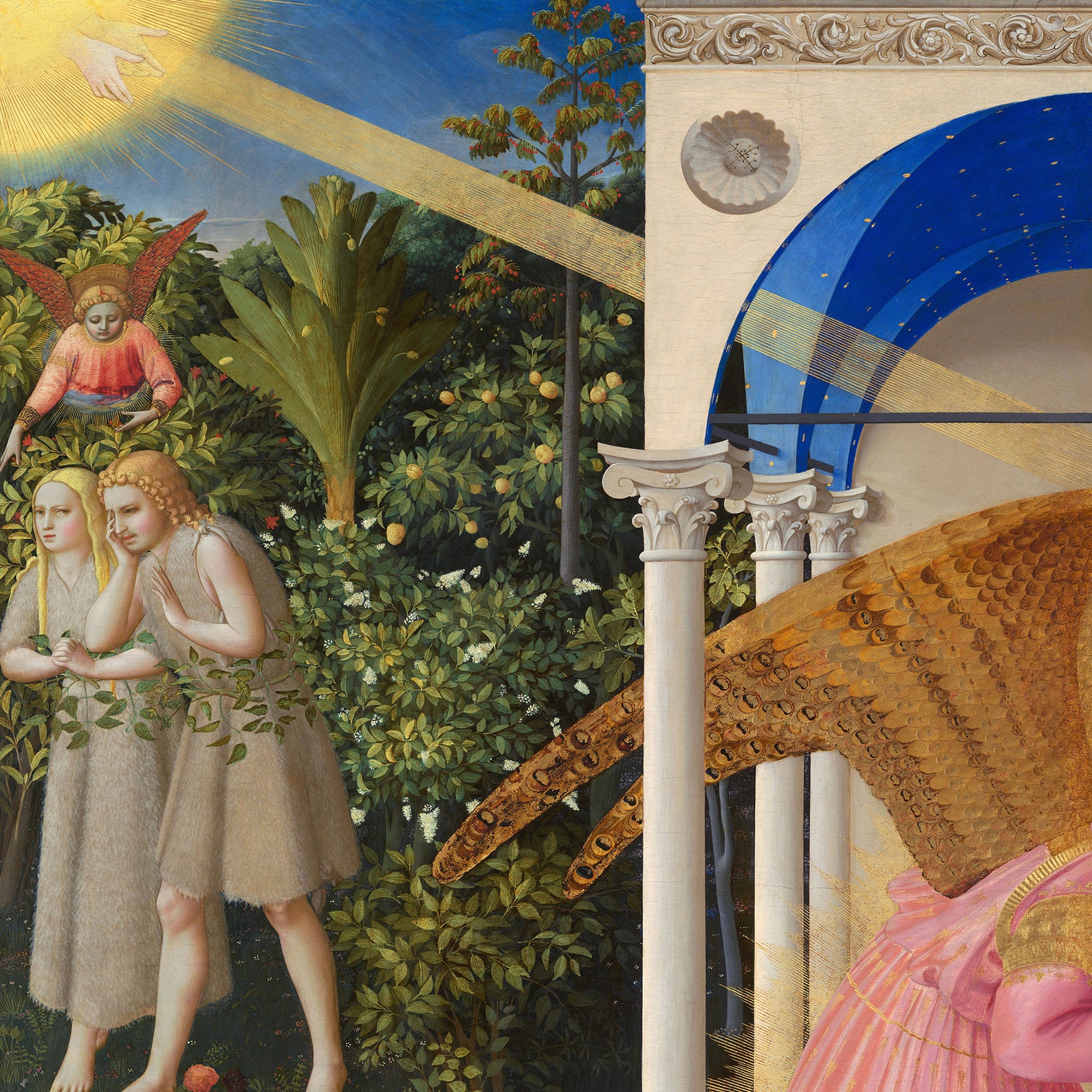 Fra Angelico,annunciation,christian Art,art Prints,vintage Art,canvas ...