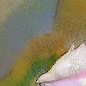 Odilon Redon,the Shell Pastel,art Prints,vintage Art,canvas Wall Art ...