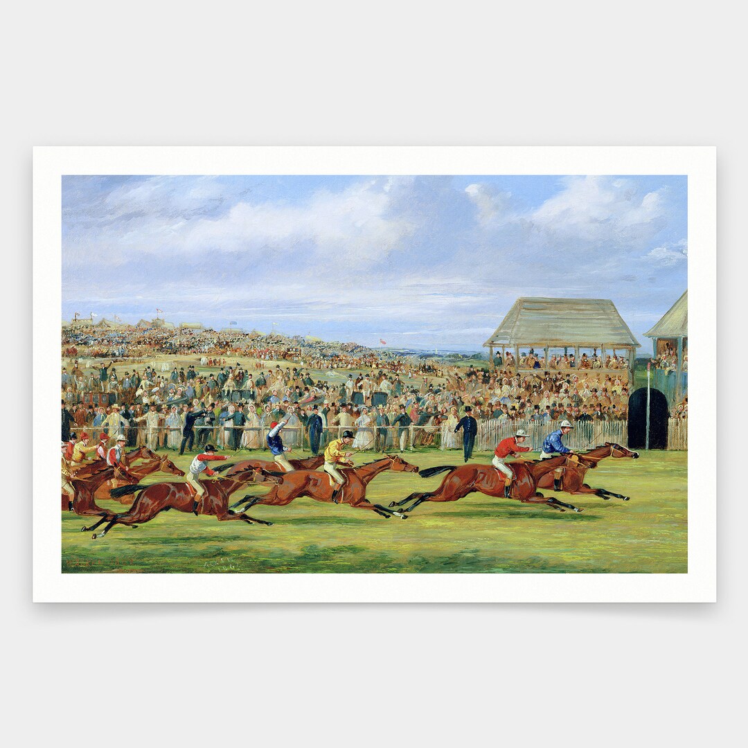 Samuel Henry Alken,the Finish of the 1862 Derby, 1862,art Prints ...