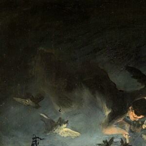 Francisco De Goya,witches' Sabbath, Las Brujas,art Prints,vintage Art ...