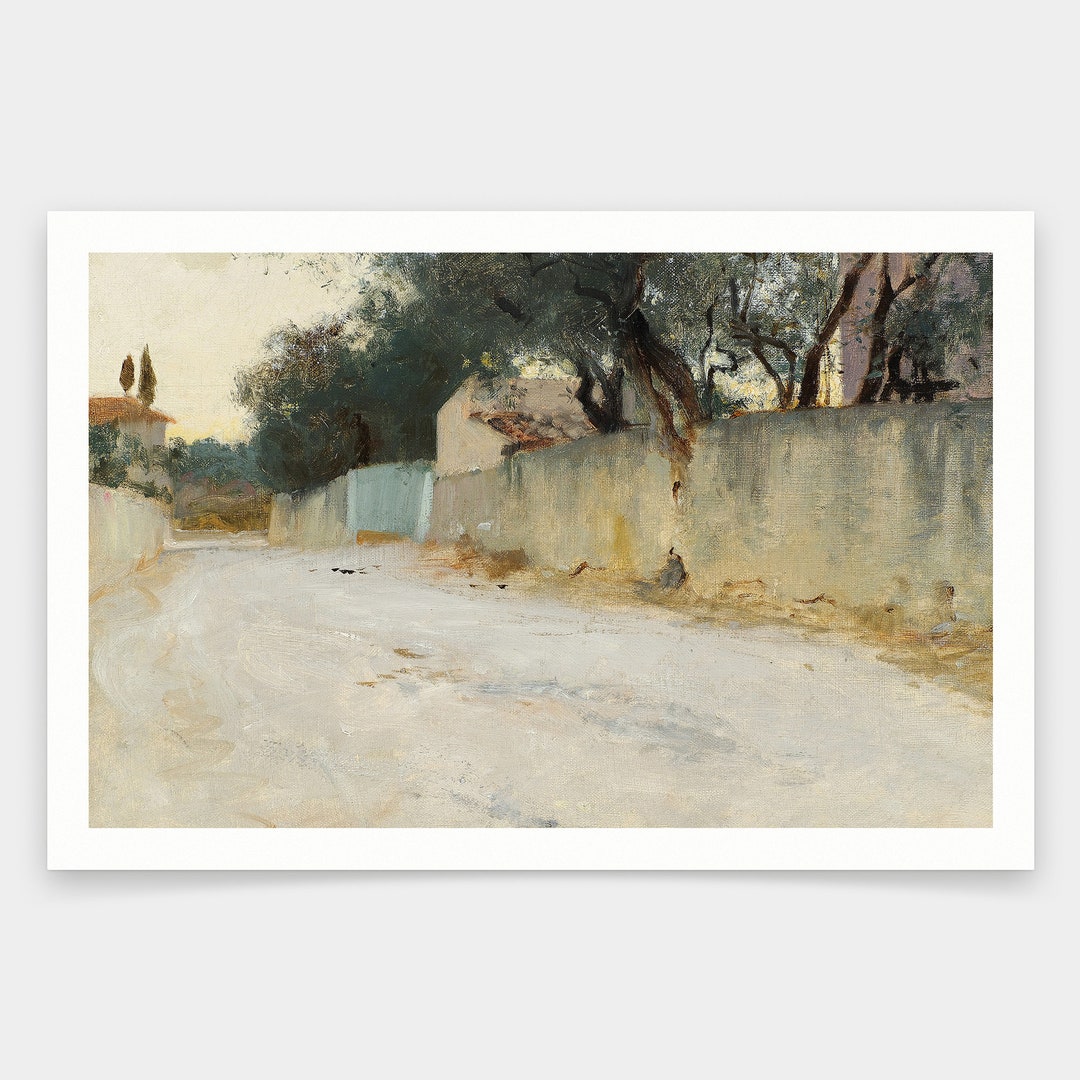 Jean Leon Gerome,john Singer Sargent,a Road in the South,art Prints ...