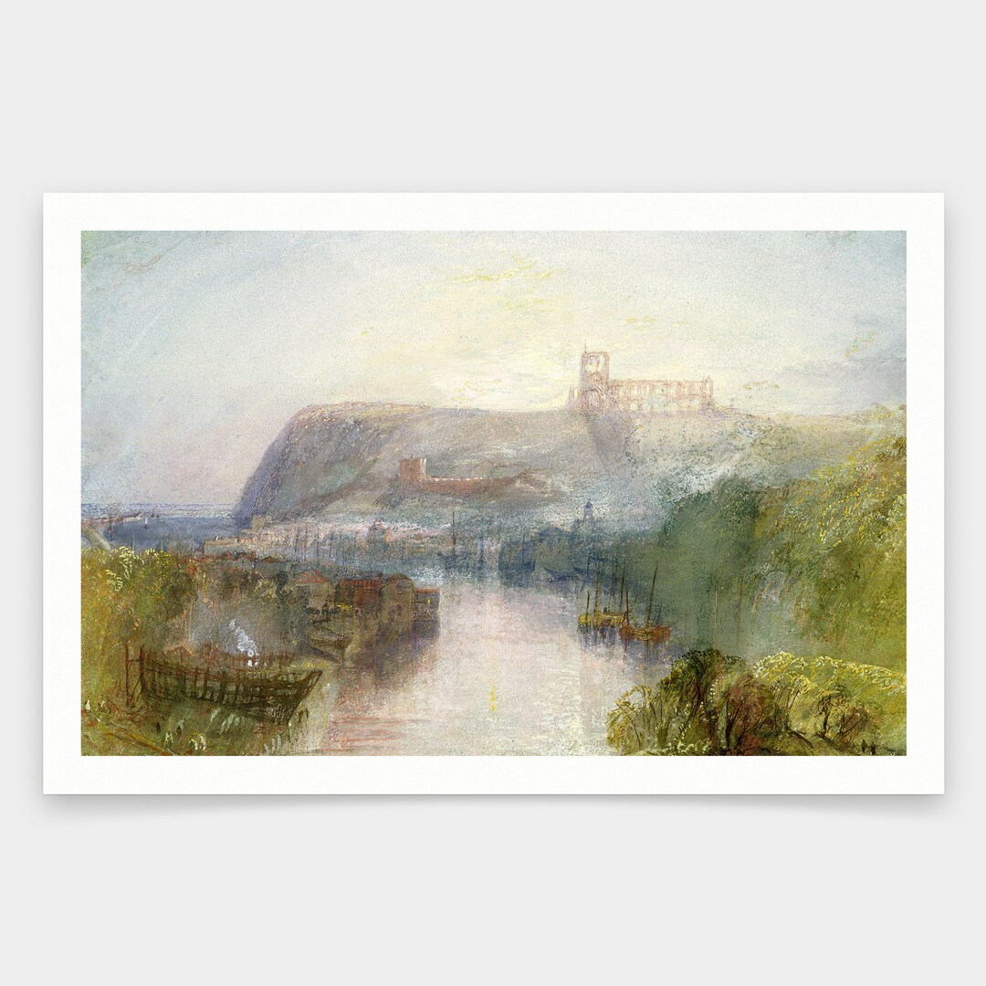 Joseph Mallord William Turner,whitby,art Prints,vintage Art,canvas Wall ...