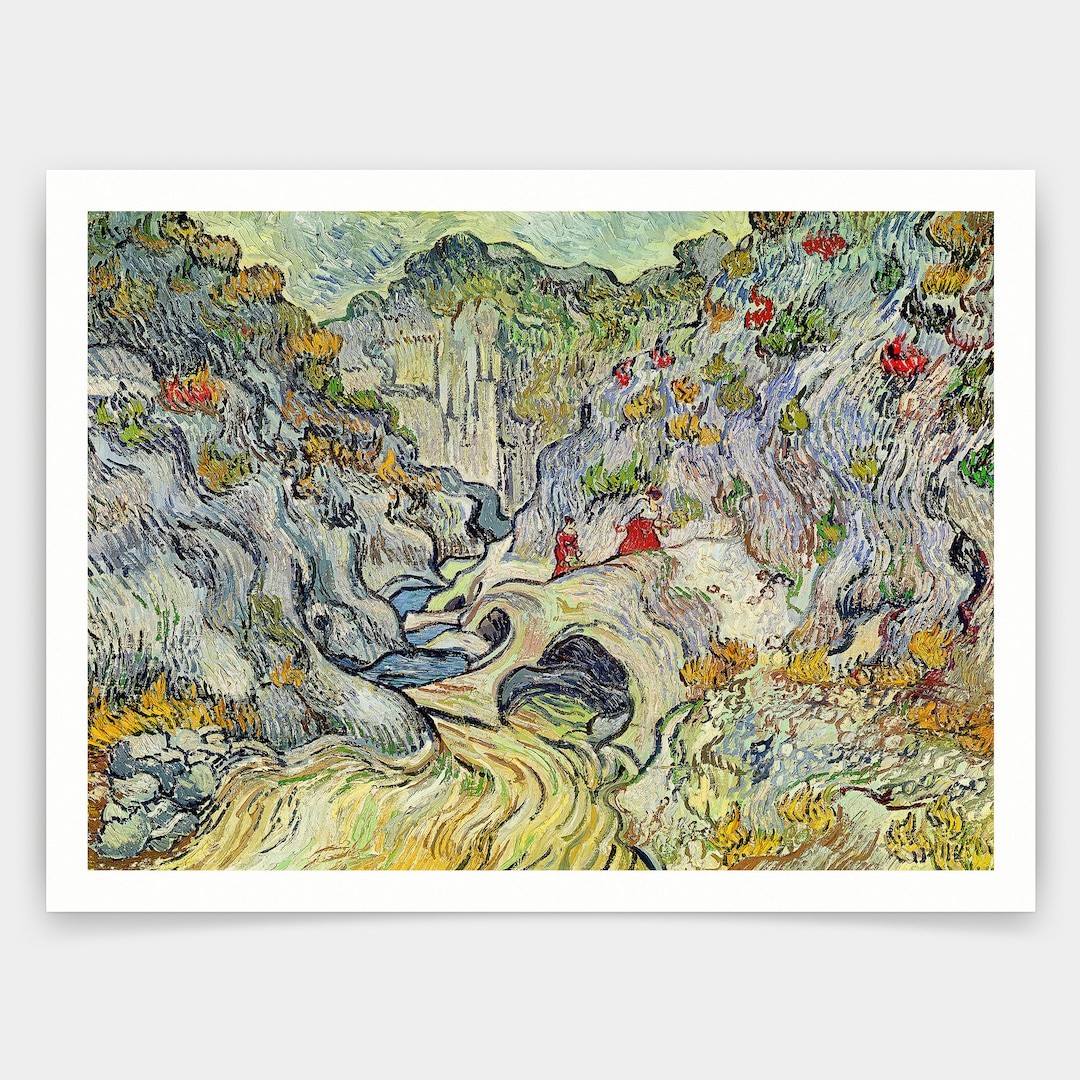 Vincent Van Gogh,the Ravine of the Peyroulets,art Prints,vintage Art ...
