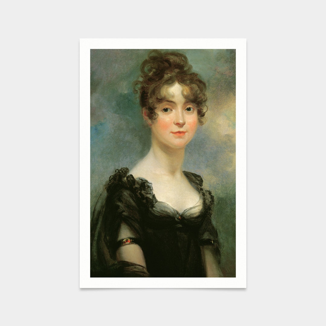 Arthur William Devis,portrait of Harriet Leonard Bull ,art Prints ...