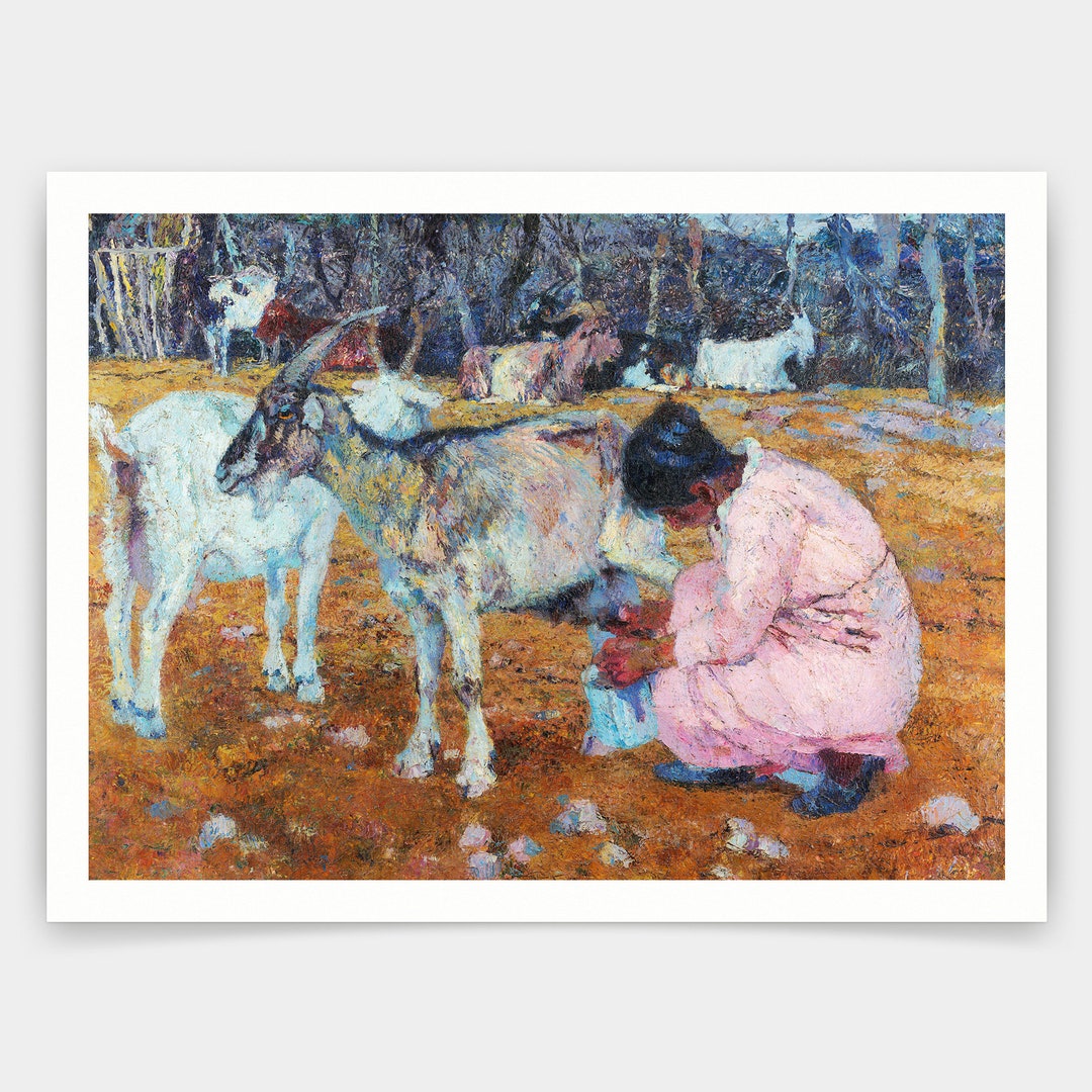Fader Fernando,the Goat Corral,art Prints,vintage Art,canvas Wall Art ...