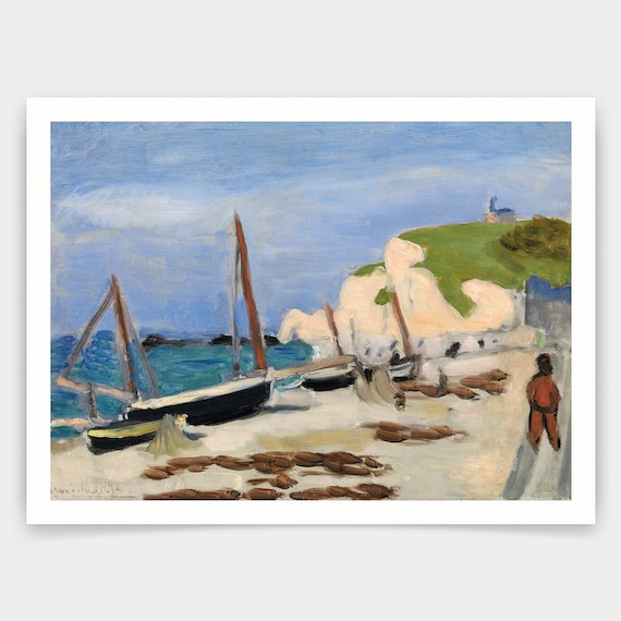 Henri Matissethe Black Boatle Bateau Noir1920art - Etsy