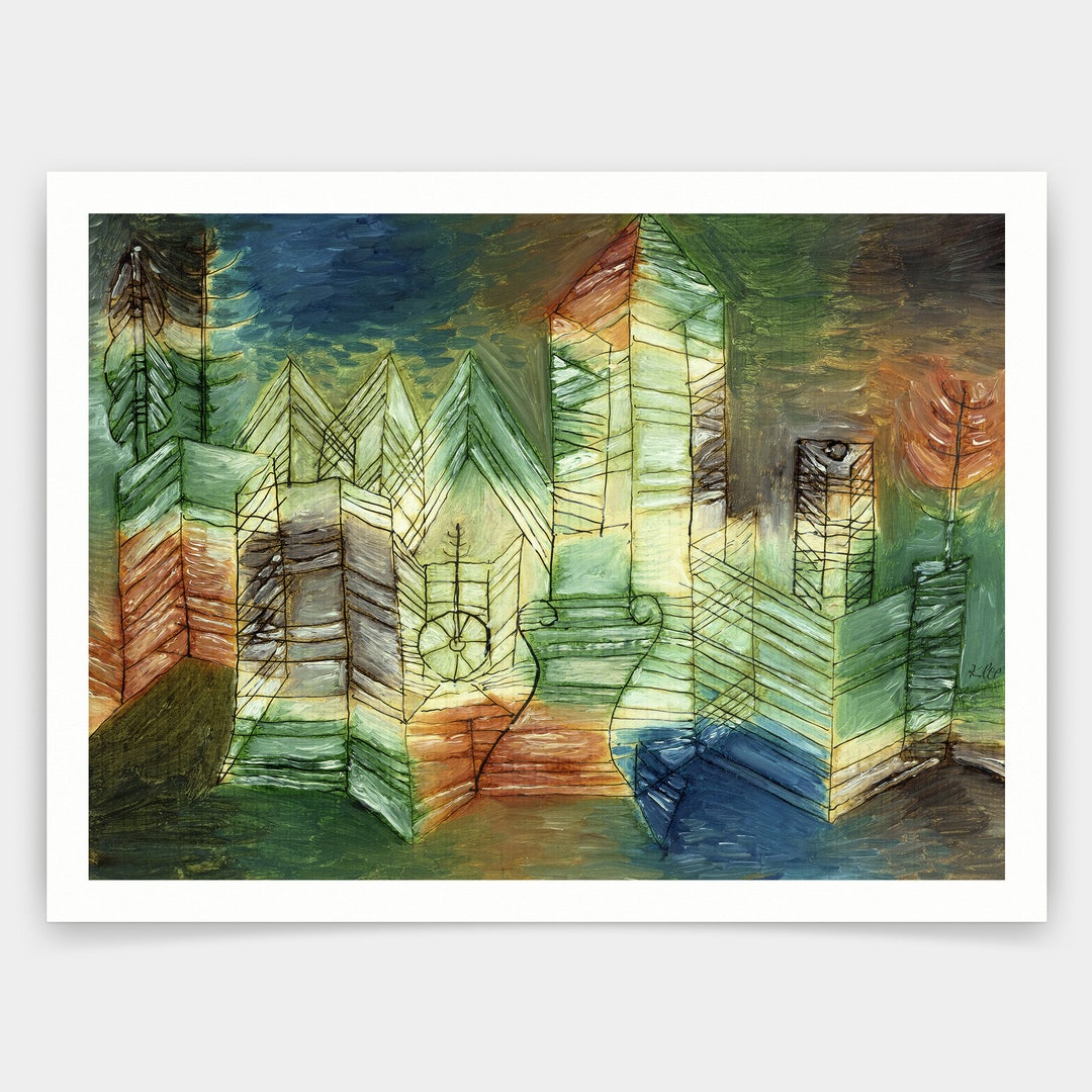 Paul Klee,german Landscape,abstract Wall Art,art Prints,vintage Art ...