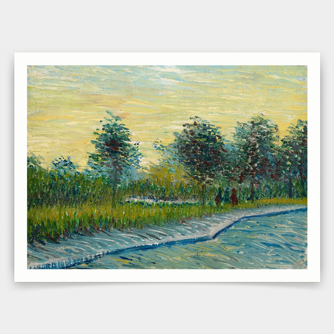 Vincent Van Gogh,square Saint-pierre at Sunset,art Prints,vintage Art ...