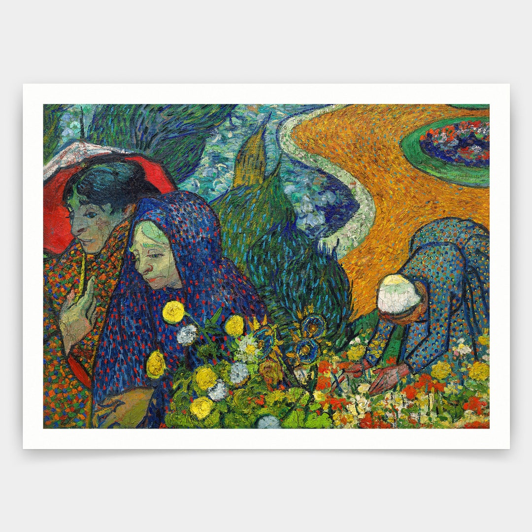 Vincent Van Gogh,memory of the Garden at Etten,art Prints,vintage Art ...