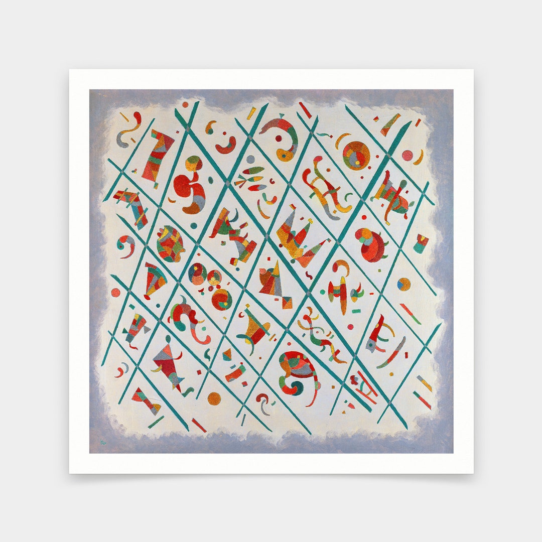 Wassily Kandinsky,division Unit,art Prints,vintage Art,canvas Wall Art ...
