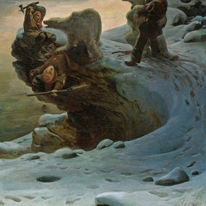 Francois-auguste Biard,norwegian Hunters in Spitzberg,art Prints ...