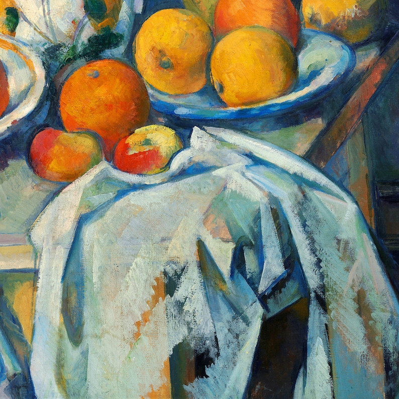 Paul Cezanne,still Life With a Curtain 1895,art Prints,vintage Art ...
