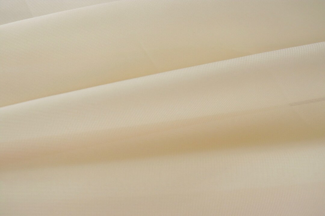 CHIFFON Beige 100% Polyester 60 Sold by 1 Yard - Etsy