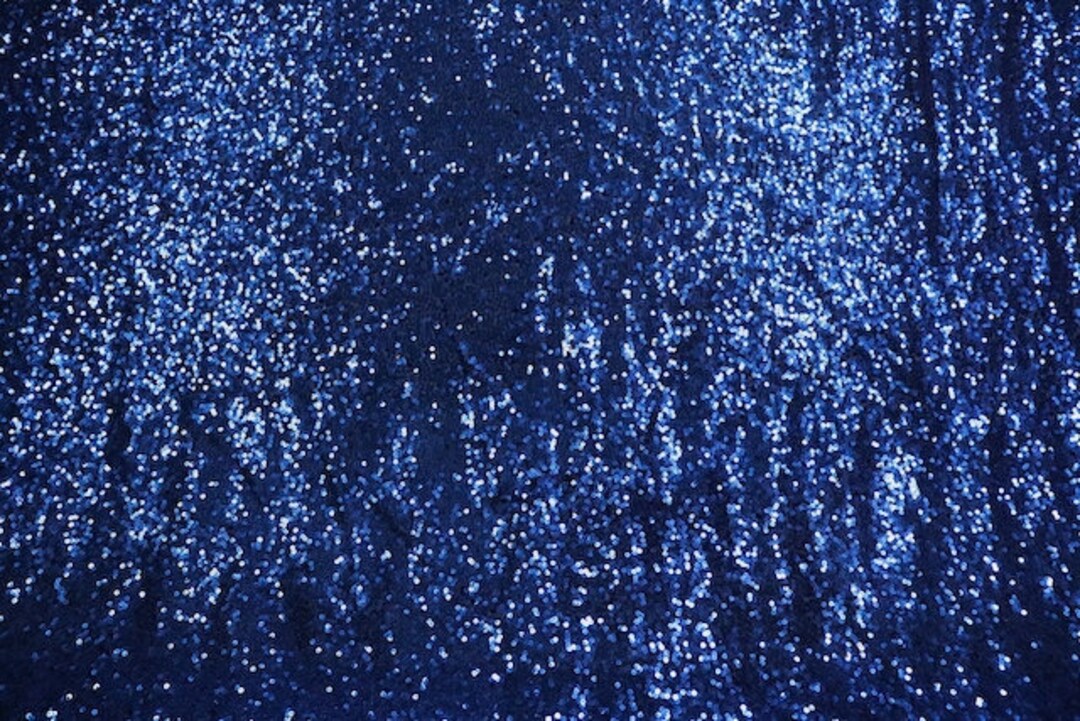 Sequins Stretch Mesh Royal Blue - Etsy