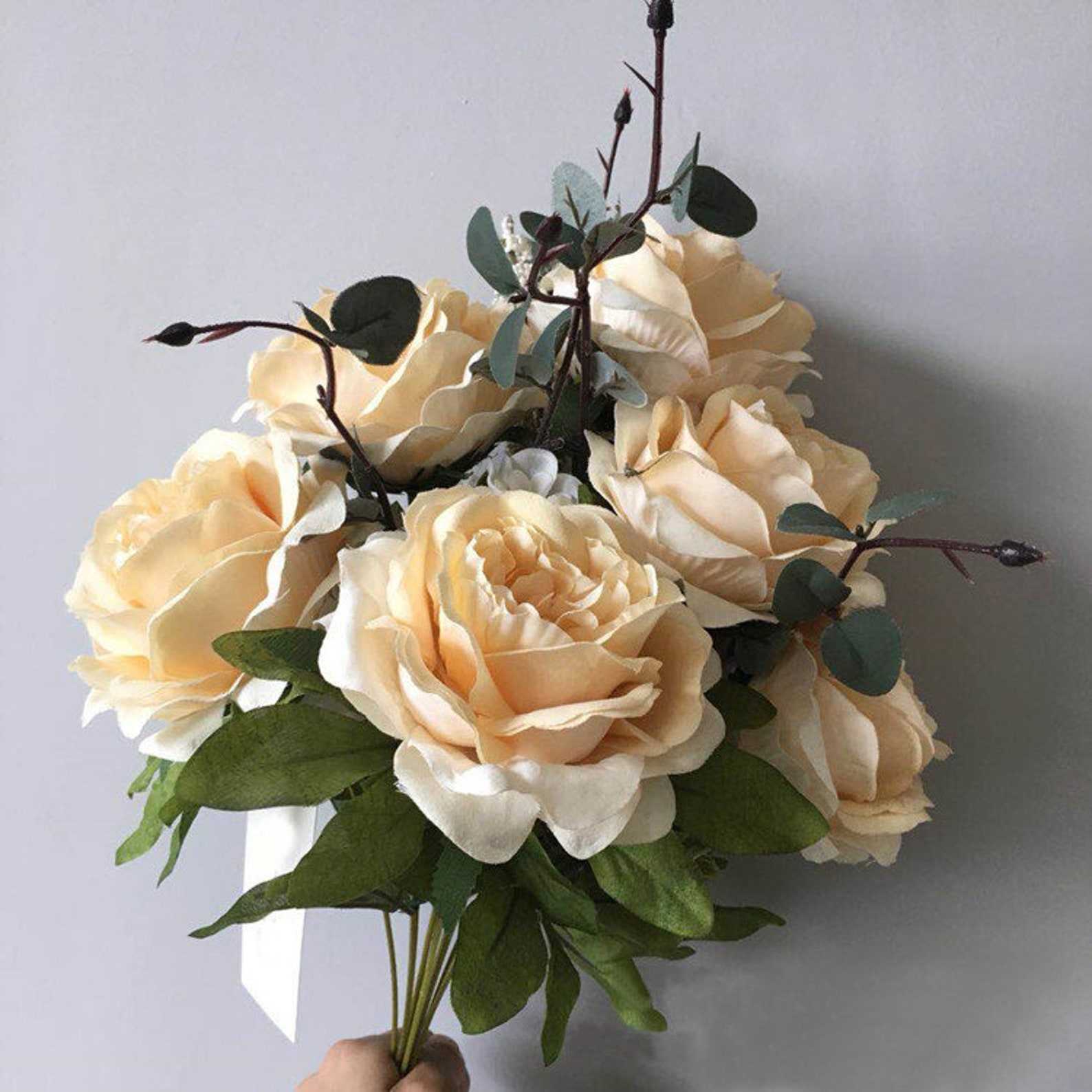 Artificial Peony Silk Peony Flowers Fake Peony Fake | Etsy