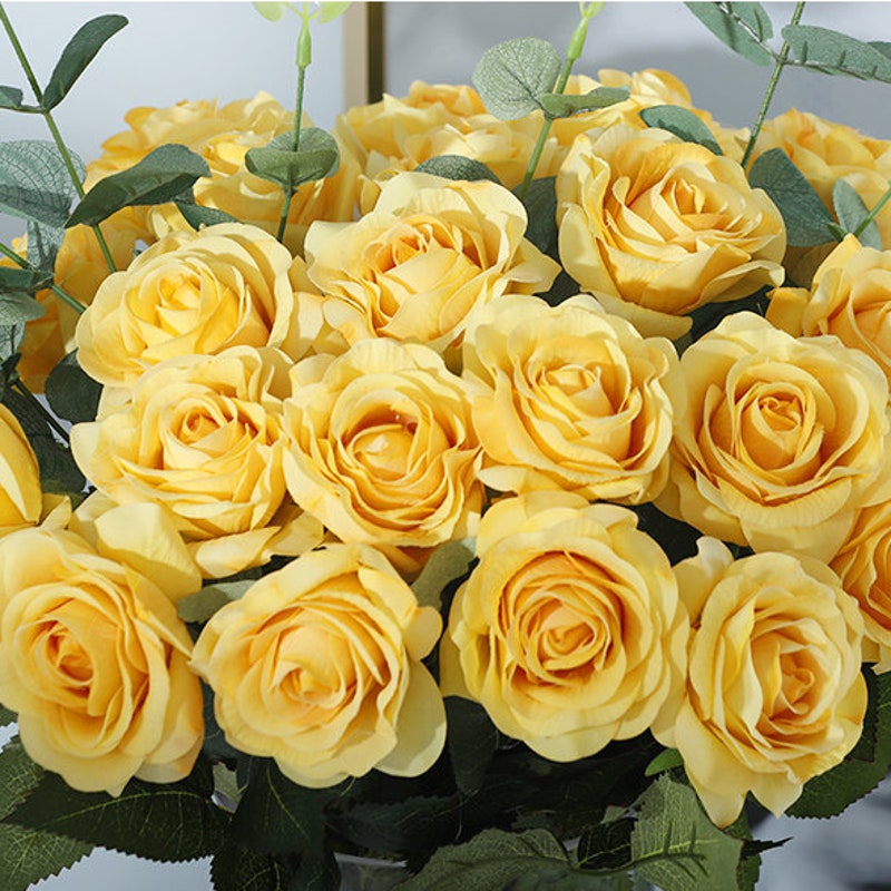 Real Touch Roses - Etsy