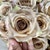 10-100pcs Burnt Orange Rose Artificial Rose Heads, 9cm Rust Orange ...