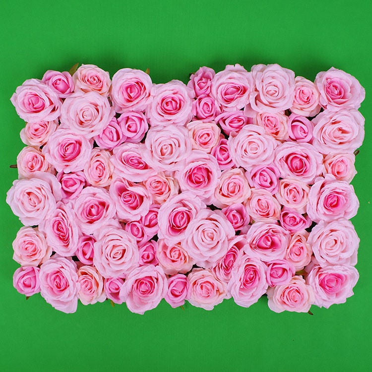 Artificial Rose Flowers Panel Red Rose Flowers Panel Pink | Etsy