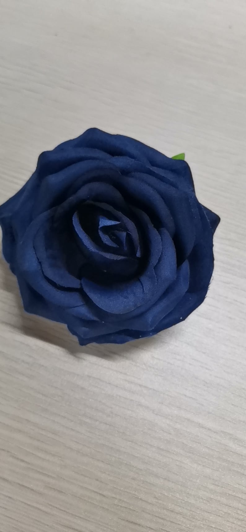 Navy Blue Rose 9cm High Quality Roses Head Only Navy Blue | Etsy