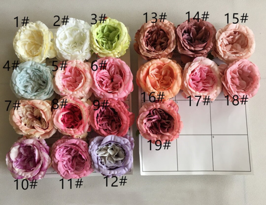 Silk Rose Head Roses, Artificial Roses, Faux Roses, Faux Flowers, Rose ...