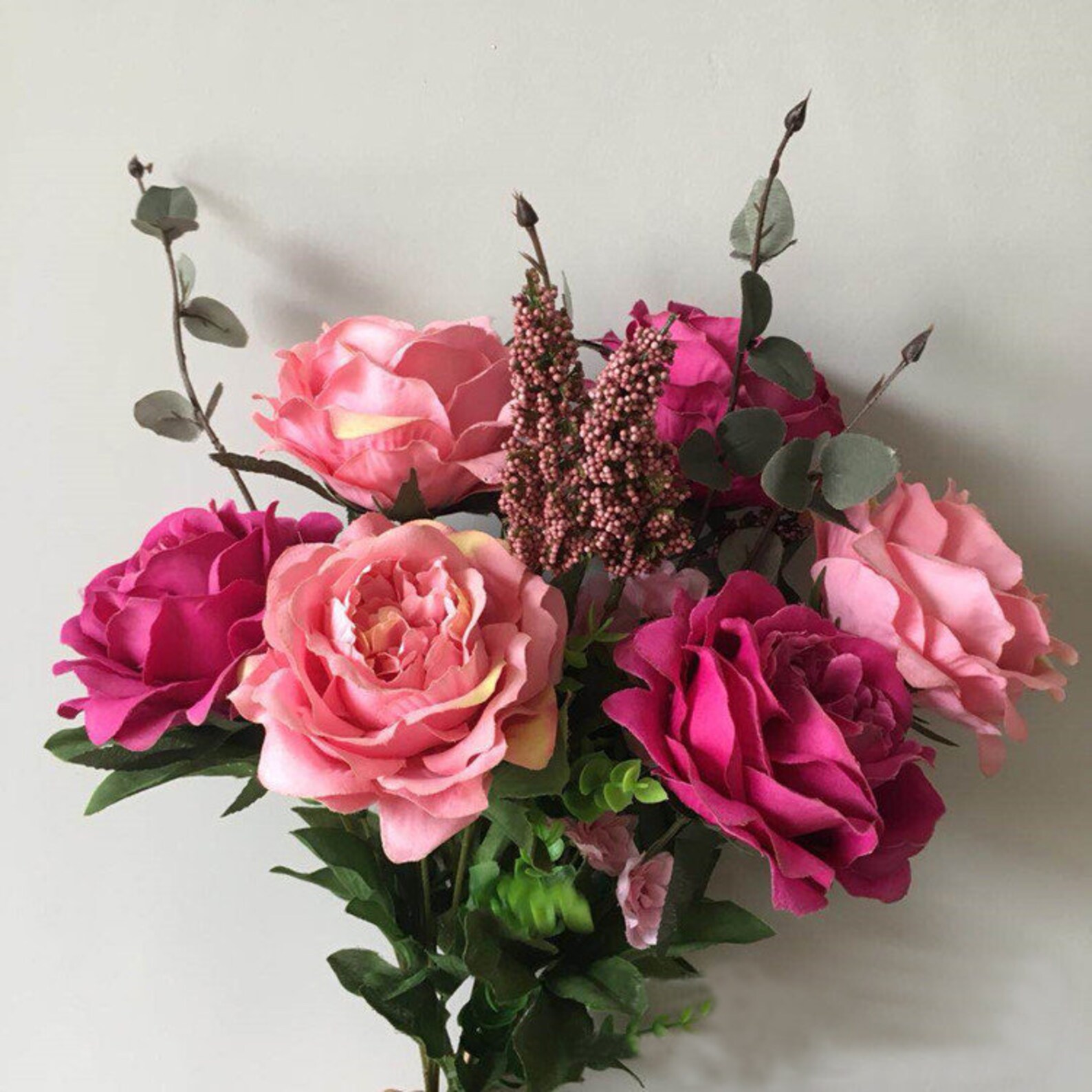 Artificial Peony Silk Peony Flowers Fake Peony Fake | Etsy