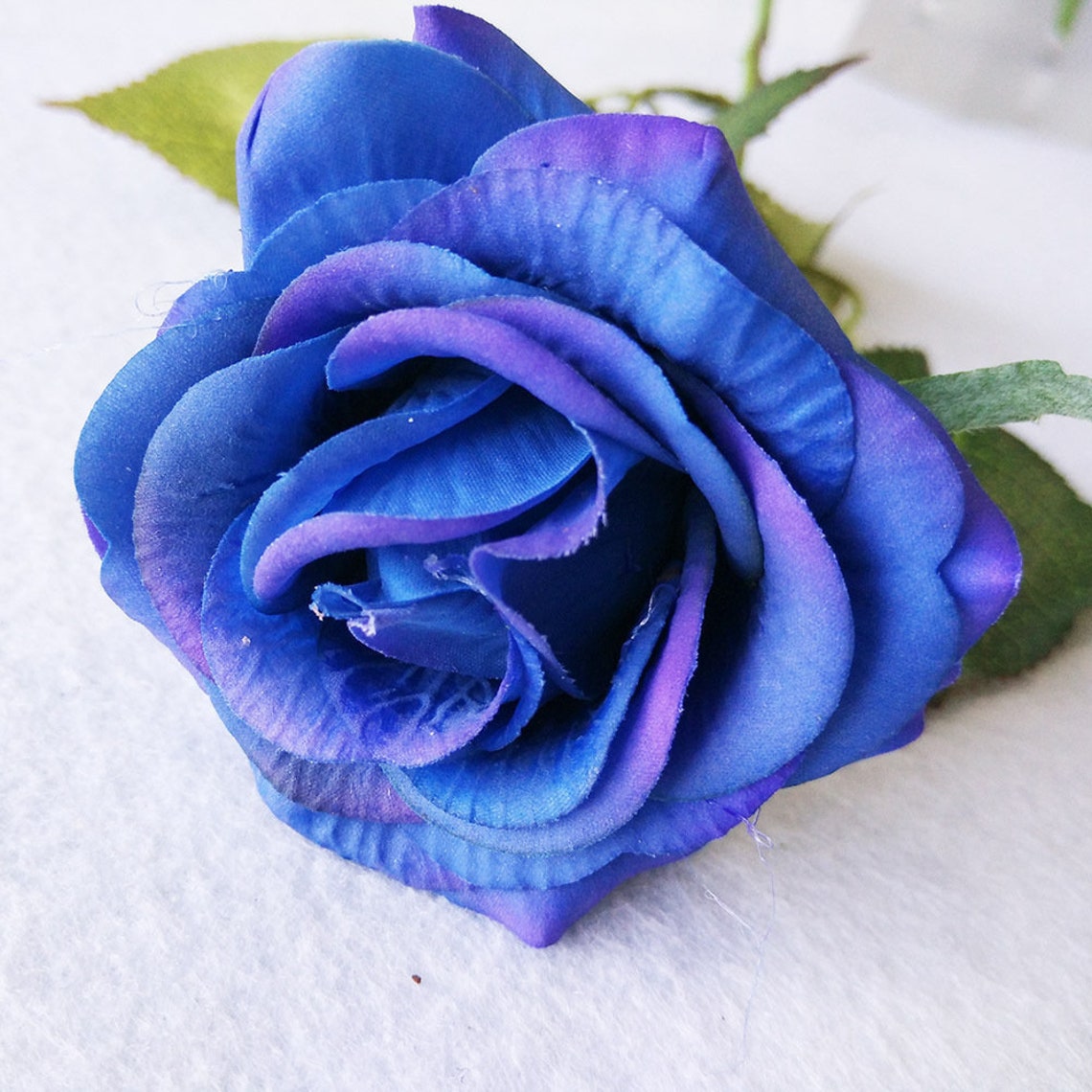 Royal Blue Roses Flowers Latex Real Touch Flowers 20 Stems | Etsy