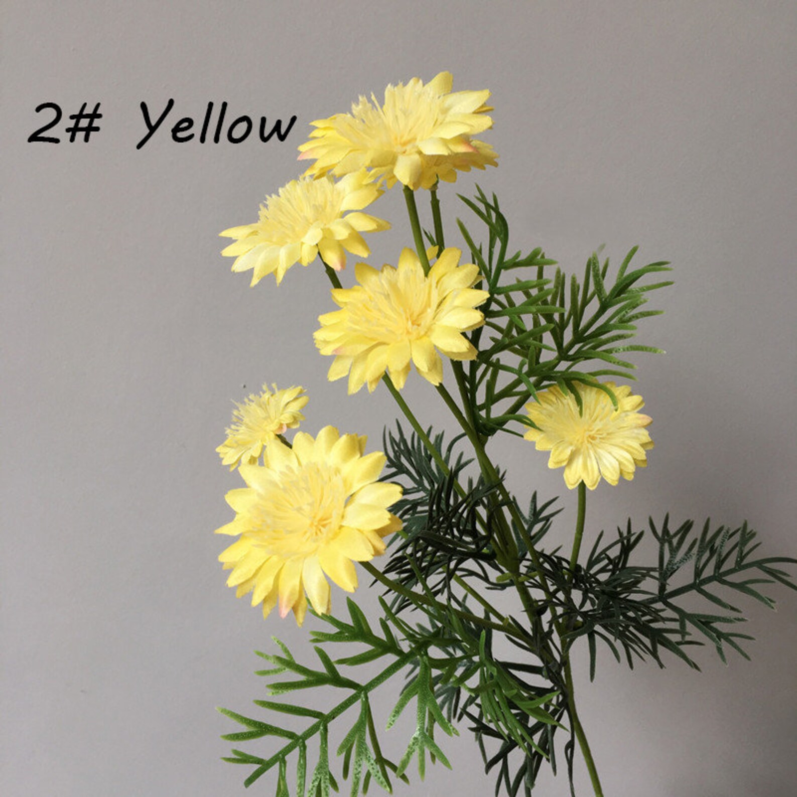 Artificial Cornflower 7 Flower Head Cornflower Artificial - Etsy