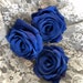 10-100pcs Hot Pink Artificial Rose Heads, 9cm High Quality Roses Head ...